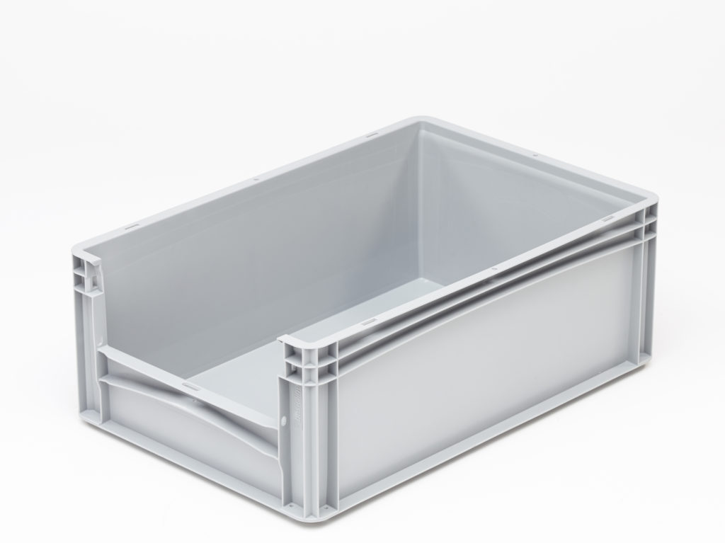 Euro Stacking Containers - Open End - Stakrak
